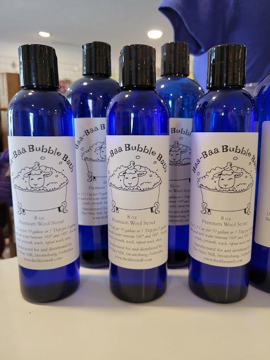 Baa-Baa Bubble Bath Wool Scour | The Fiber Mill